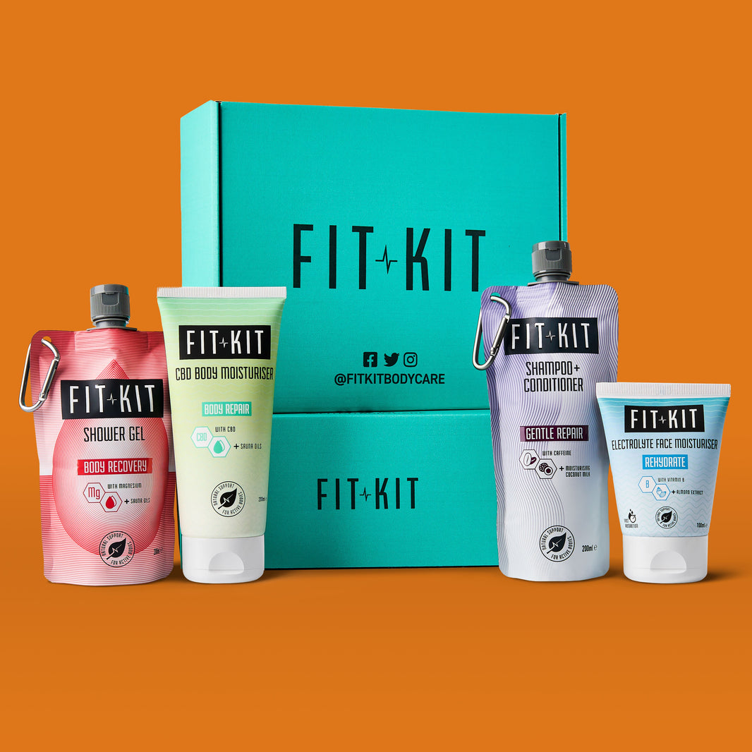 Workout Recovery Toiletry Bundles from Fit Kit Bodycare