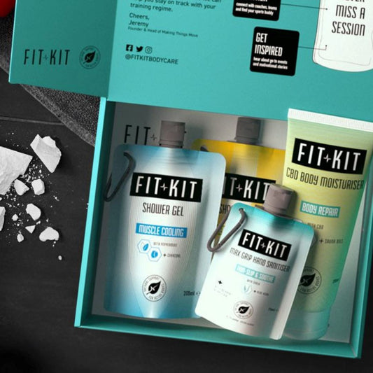 Workout Recovery Toiletry Bundles from Fit Kit Bodycare