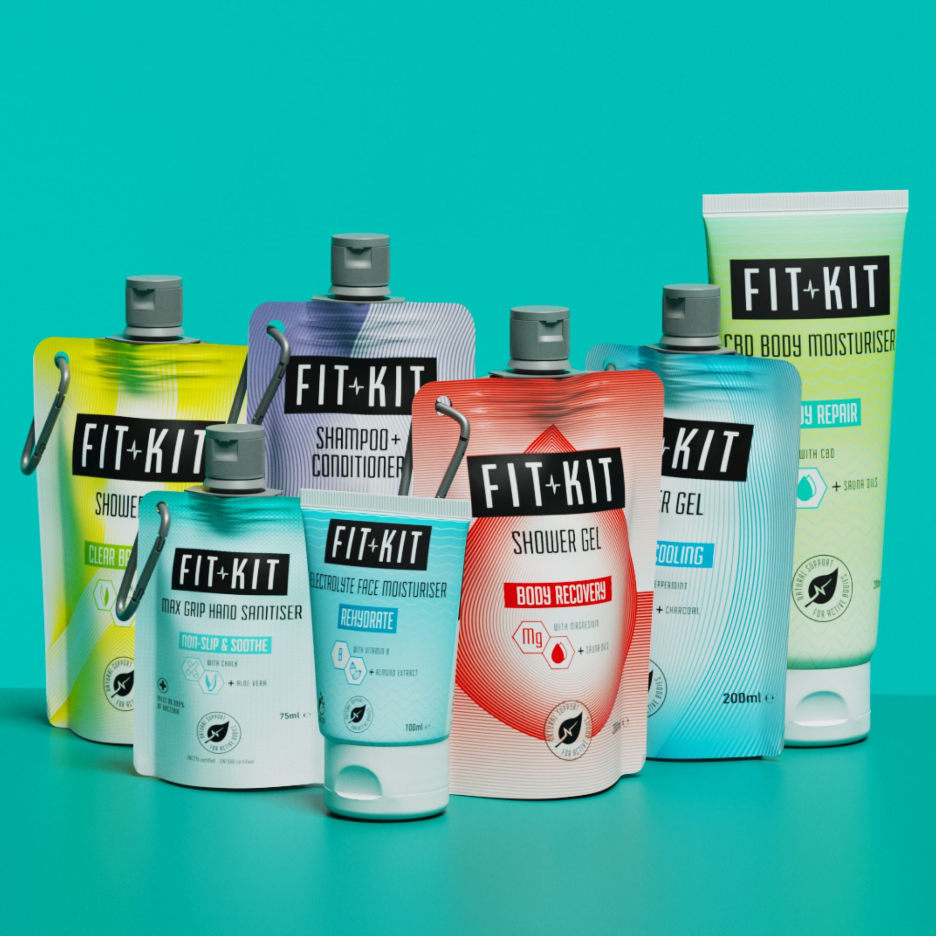 Fit Kit Bodycare | Workout Recovery Toiletry & Bodycare Products